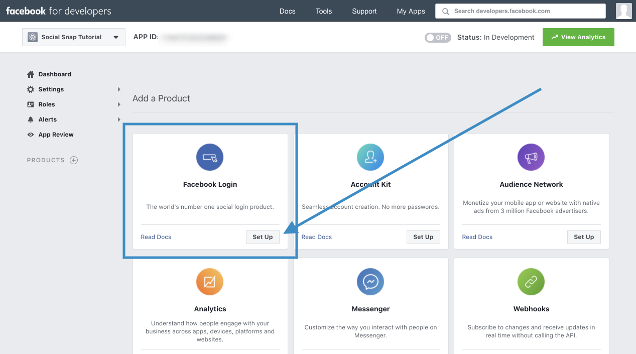 How to Setup Facebook App – Social Snap